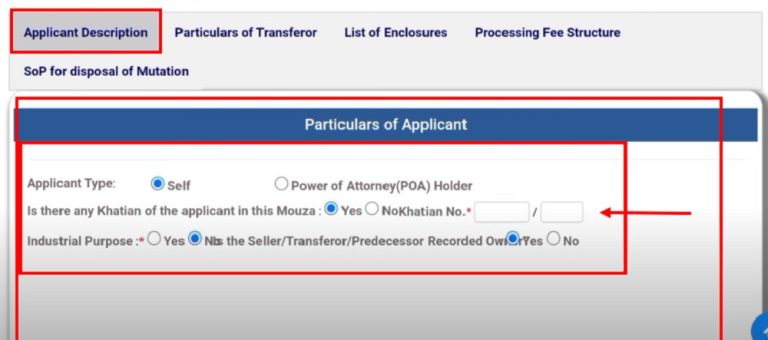 Online Mutation Application Process 2024 | banglarbhumi.gov.in